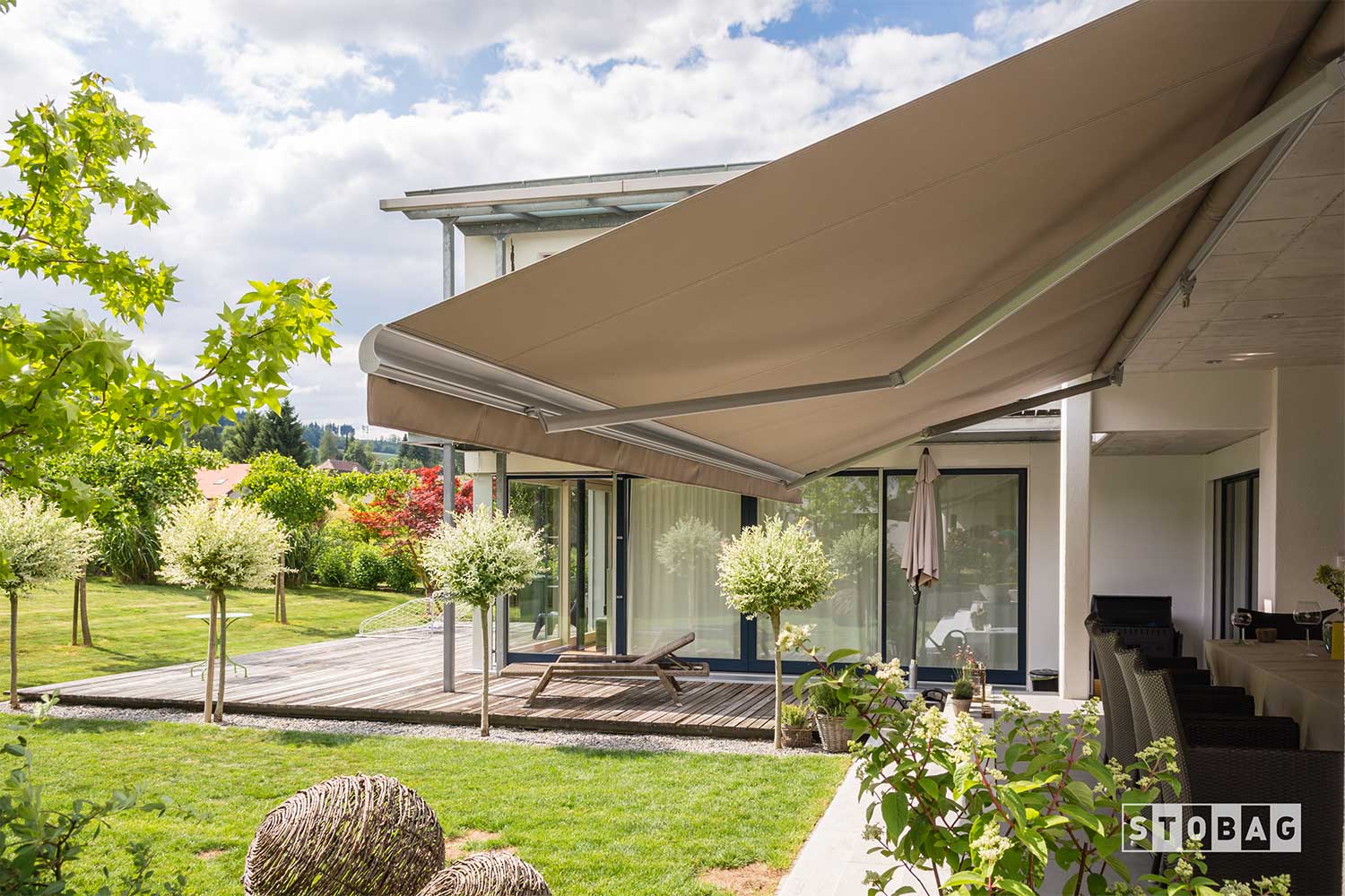 Pose store sur mesure Vaud | Bühler Store Yverdon | Storiste STOBAG